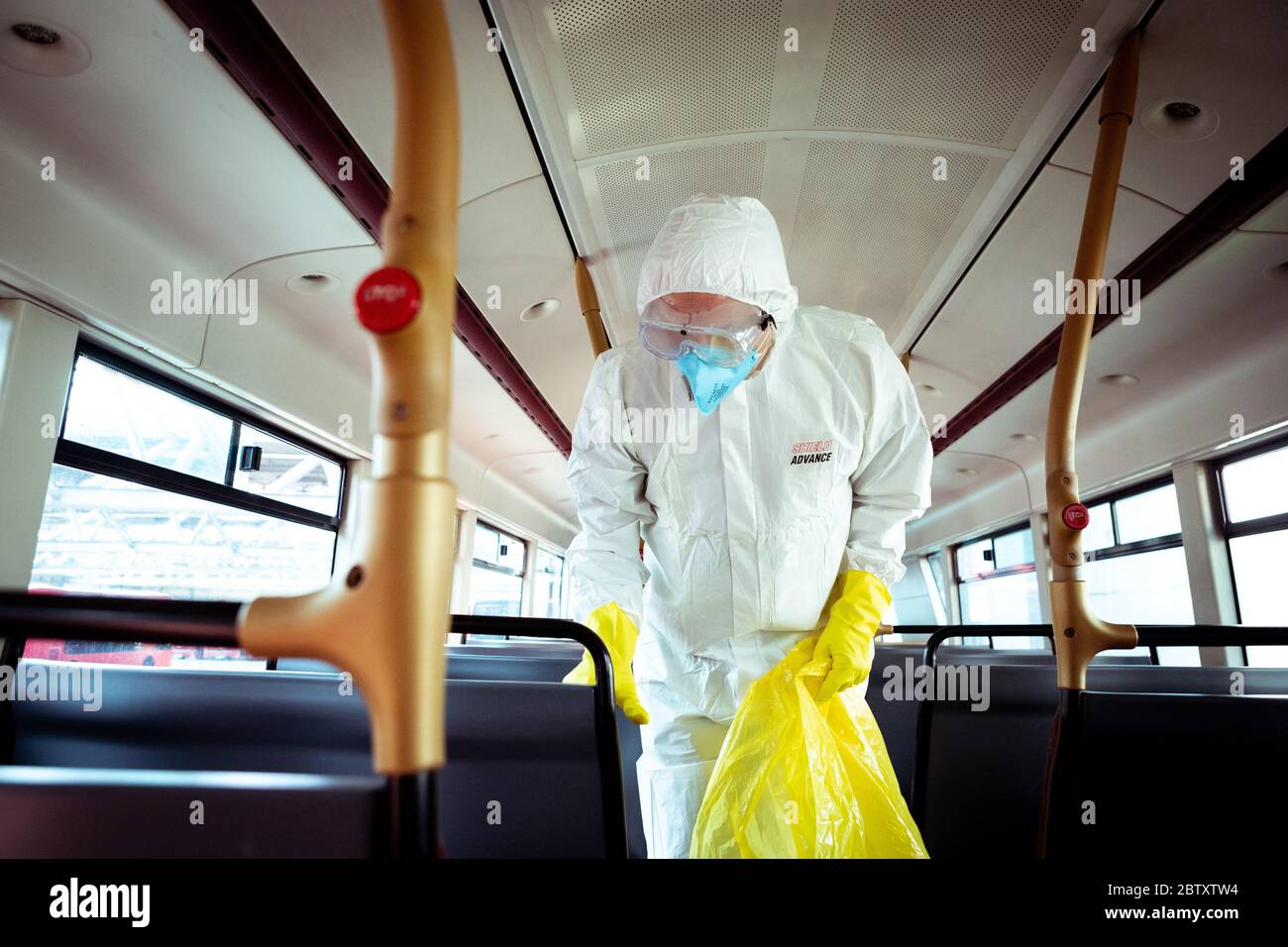 Interior of a bus hi-res stock photography and images - Alamy