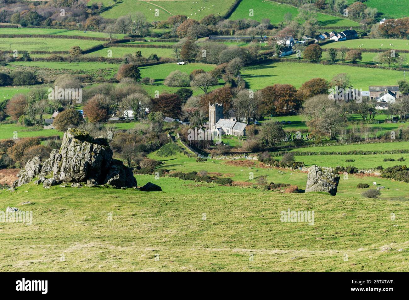 St becket church sourton devon hi-res stock photography and images - Alamy