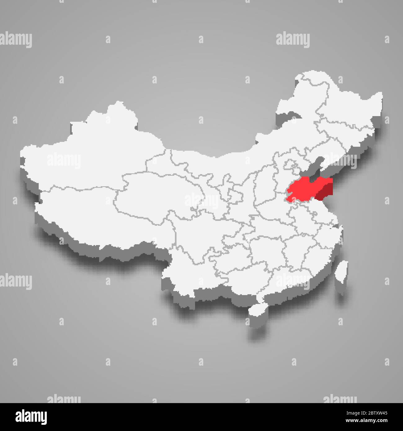 Shandong Peninsula Map