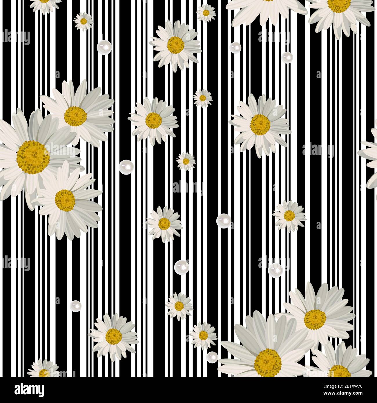 Pearl white flowers Stock Vector Images - Alamy