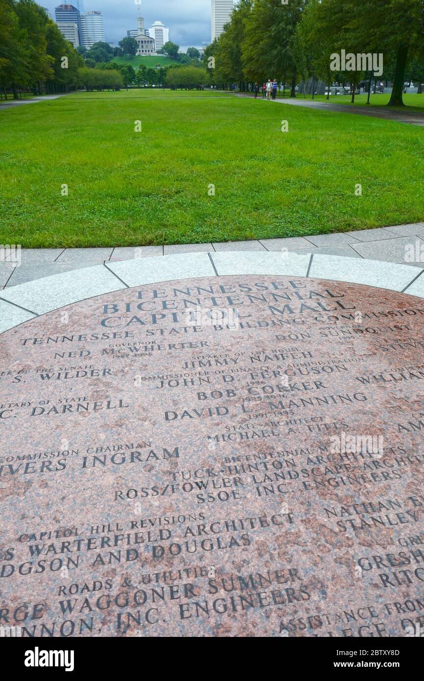 Bicentennial Capitol Mall State Park, Nashville, Davidson County ...