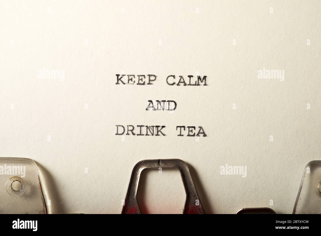 Keep calm drink tea hi-res stock photography and images - Alamy