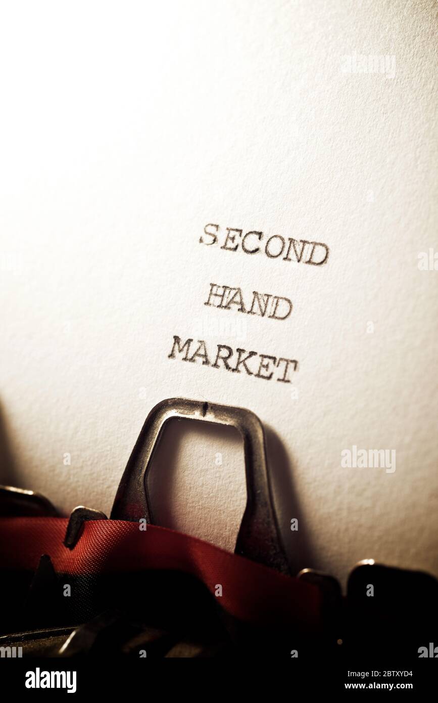 Flea market as a business idea hi-res stock photography and images - Alamy