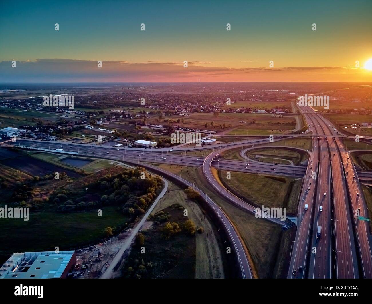 Polish expressway hi-res stock photography and images - Alamy