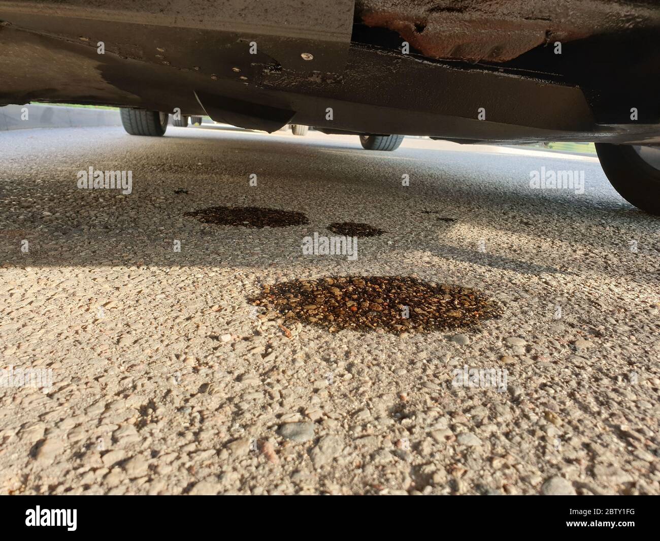 Car oil leak hi-res stock photography and images - Alamy