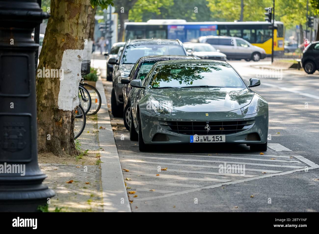 City life and streets of Berlin Germany Stock Photo - Alamy
