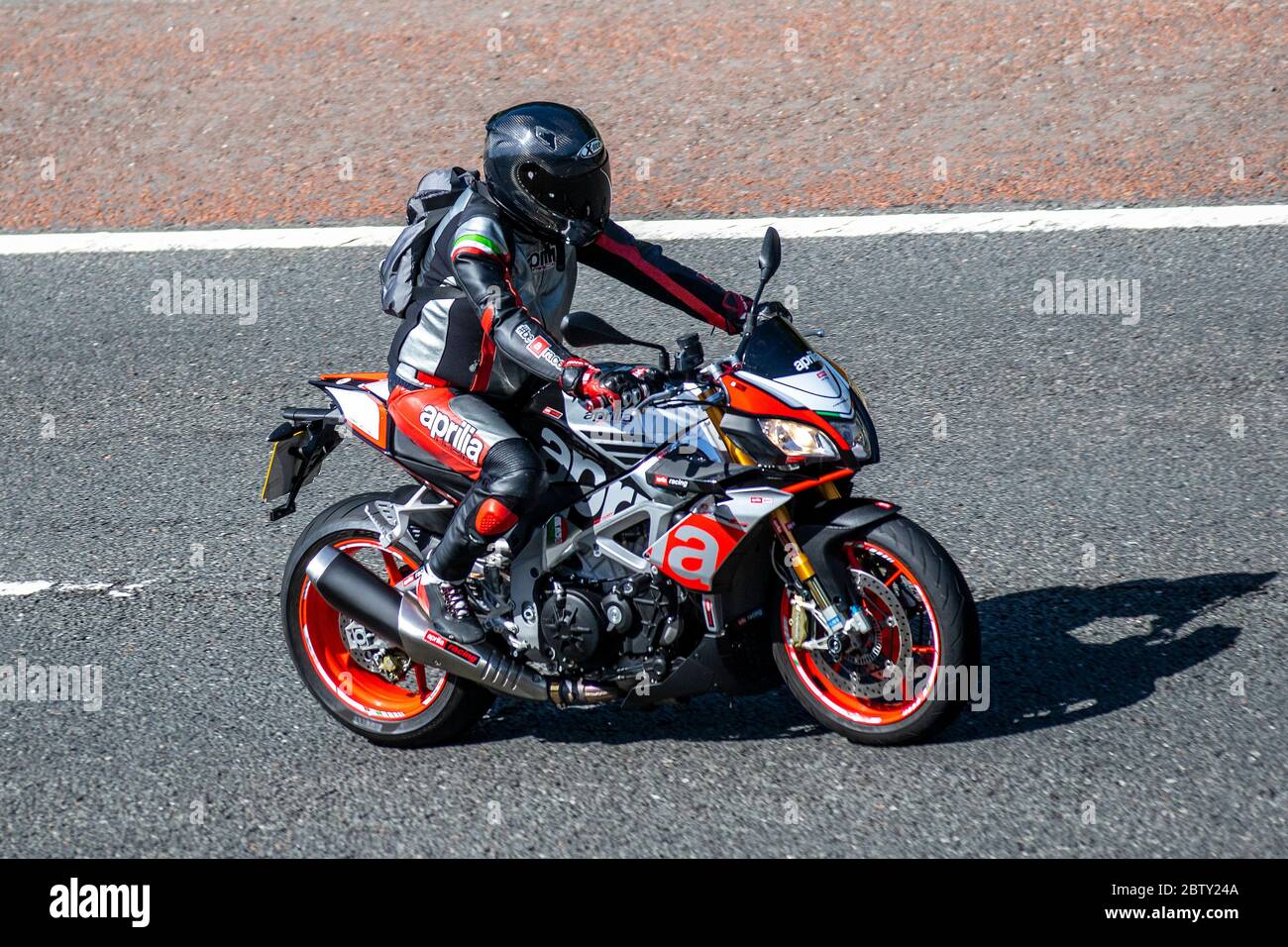 Aprilia racing rider hi-res stock photography and images - Alamy