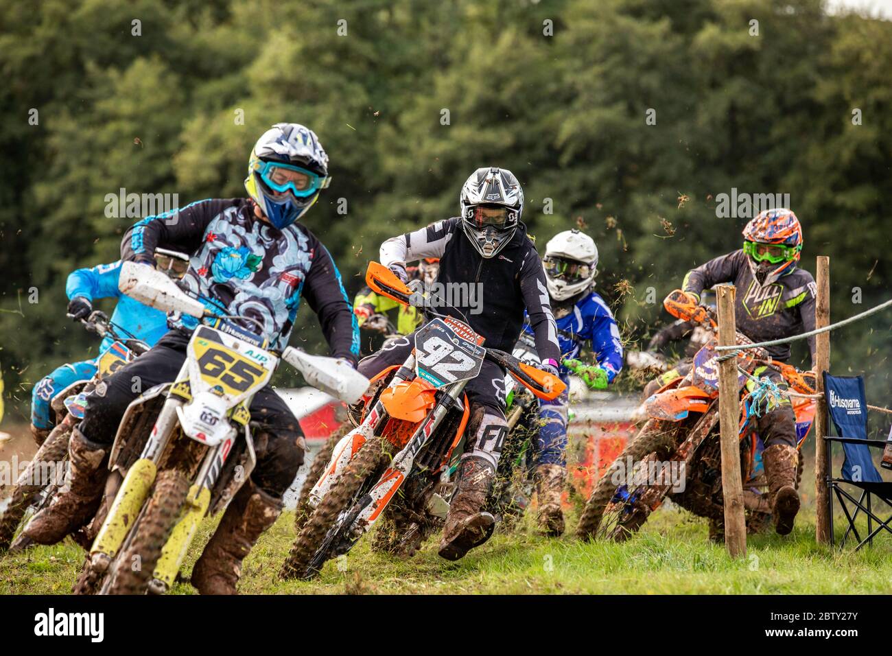 Amateur Motocross Racing Stock Photo - Alamy