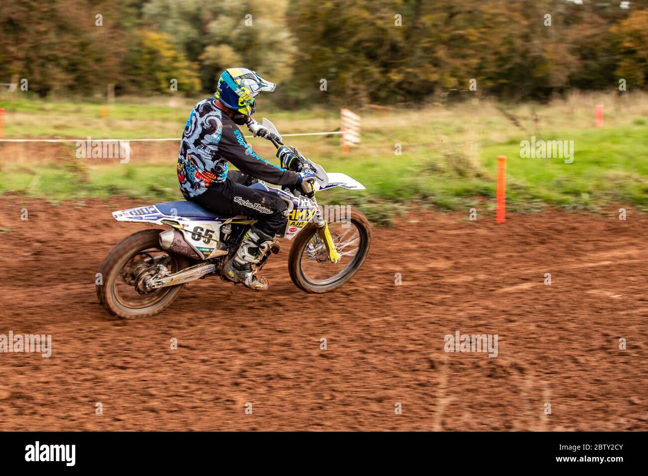 Amateur Motocross Racing Stock Photo - Alamy