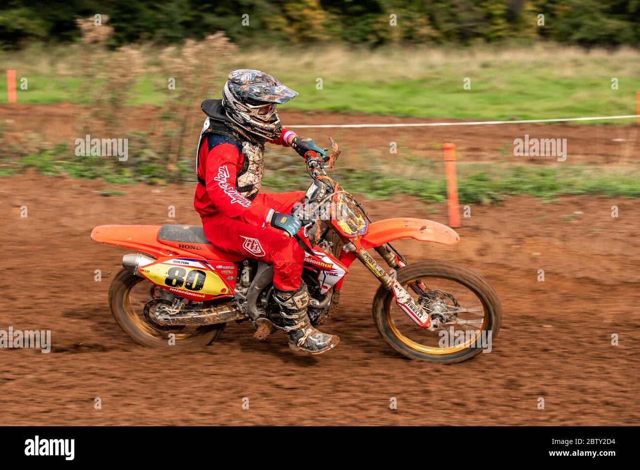 Amateur Motocross Racing Stock Photo - Alamy