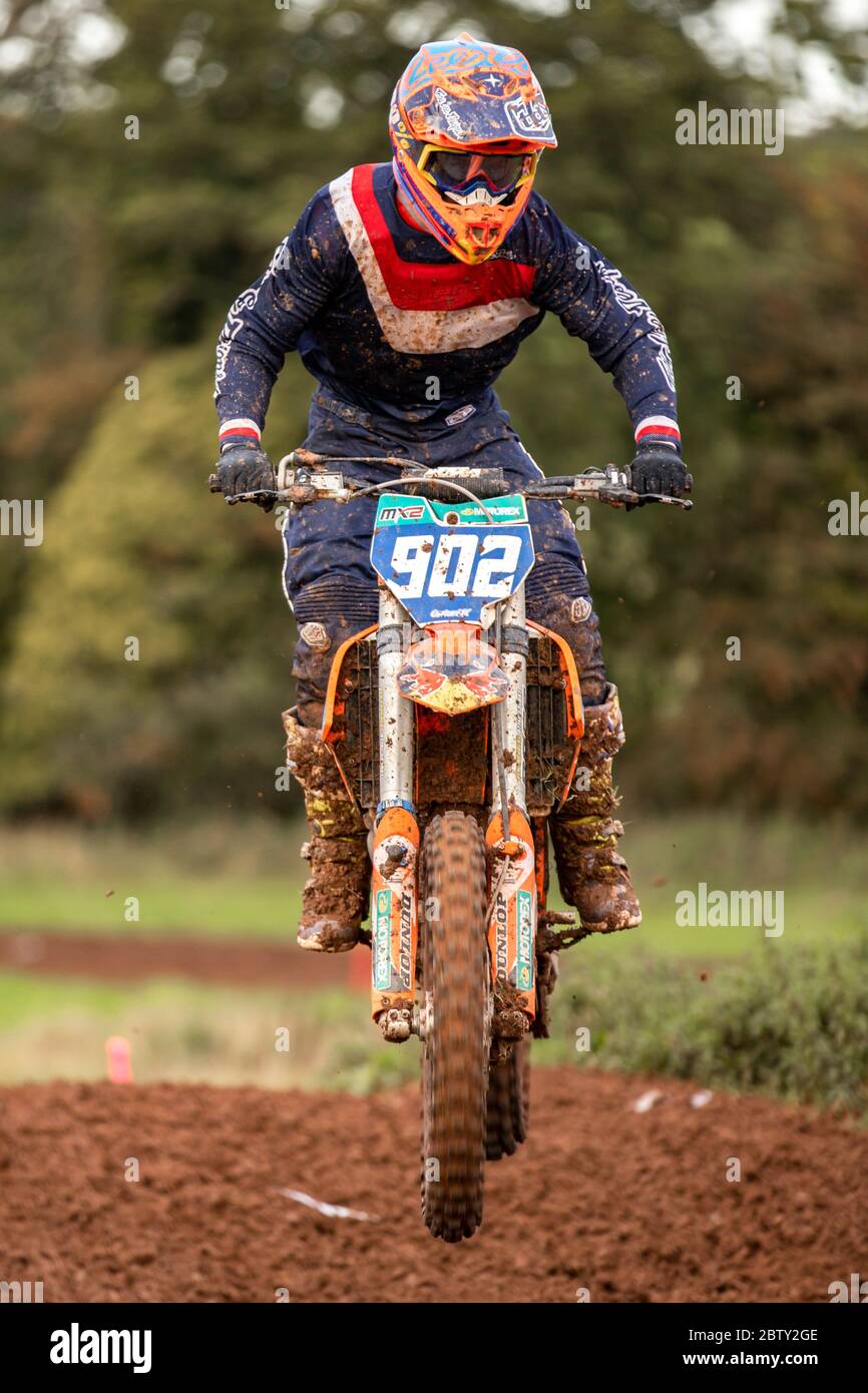 Amateur Motocross Racing Stock Photo - Alamy