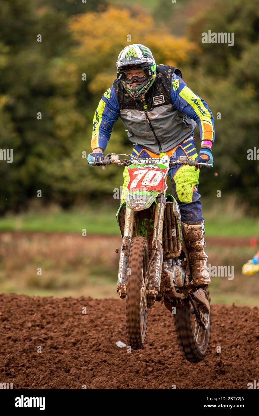 Amateur Motocross Racing Stock Photo - Alamy