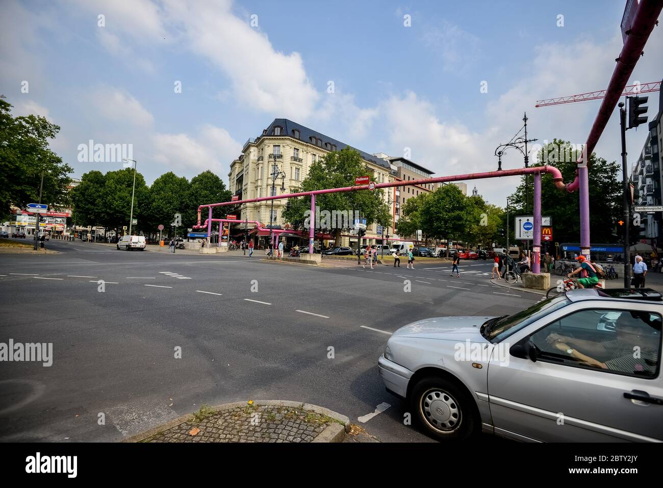 City life and streets of Berlin Germany Stock Photo - Alamy