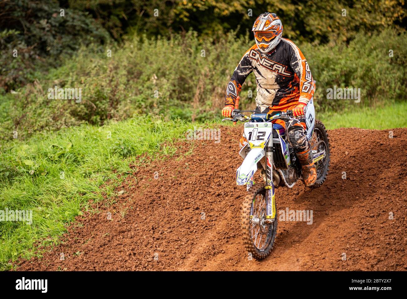 Amateur Motocross Racing Stock Photo - Alamy