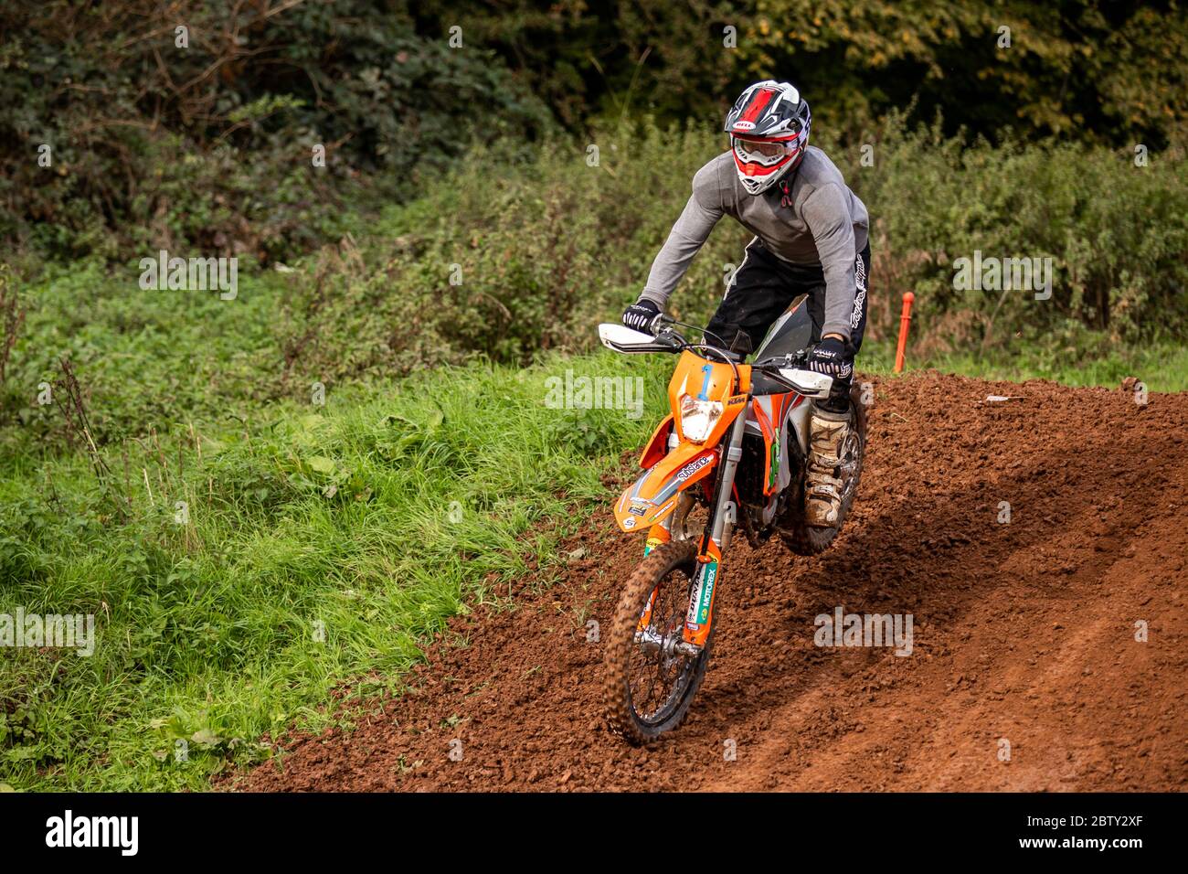 Amateur Motocross Racing Stock Photo - Alamy