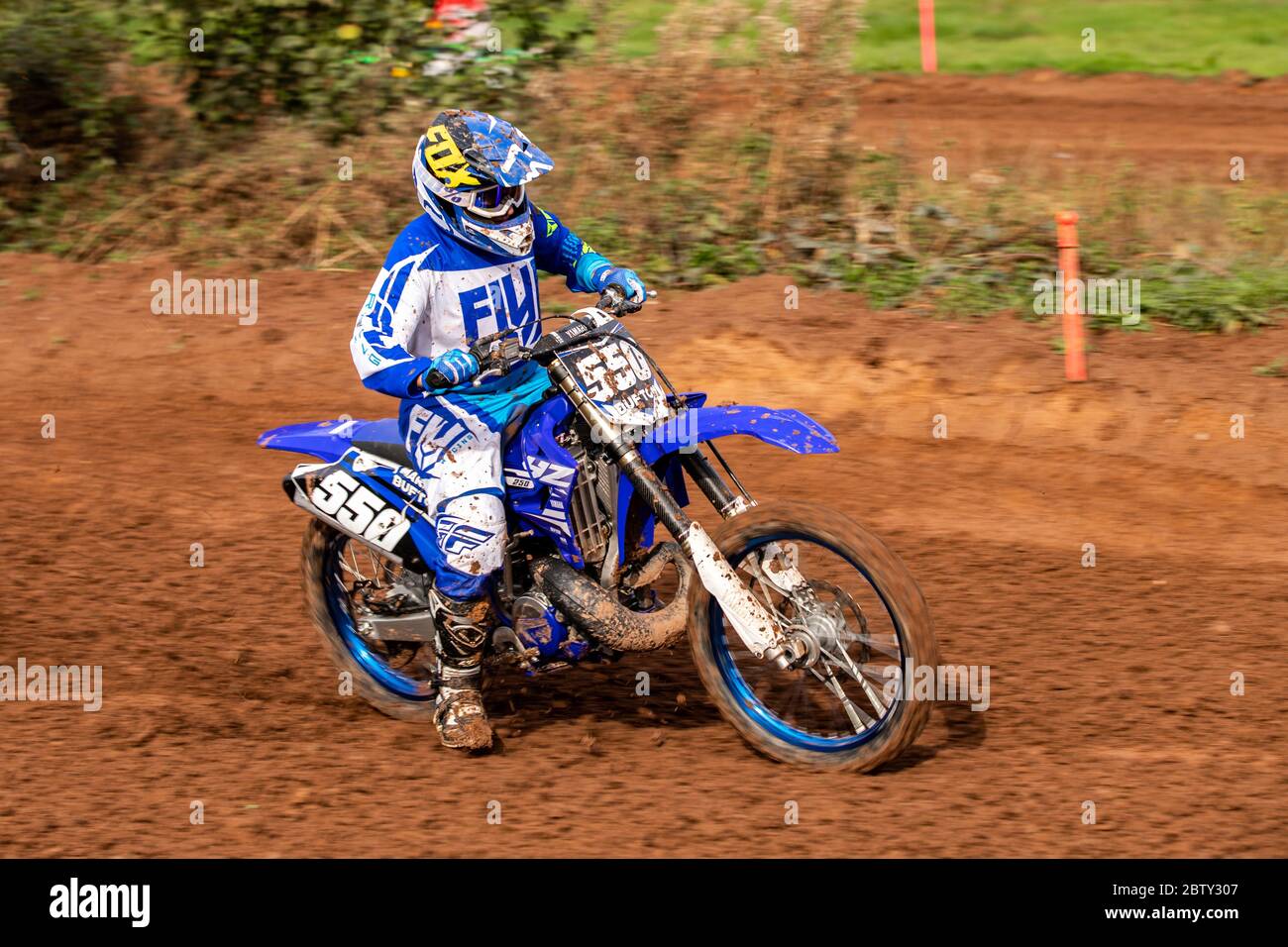 Amateur Motocross Racing Stock Photo - Alamy