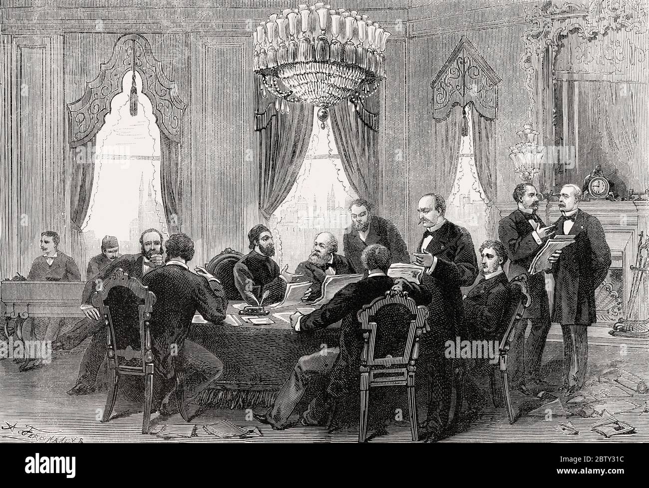 Conférence de constantinople hi-res stock photography and images - Alamy