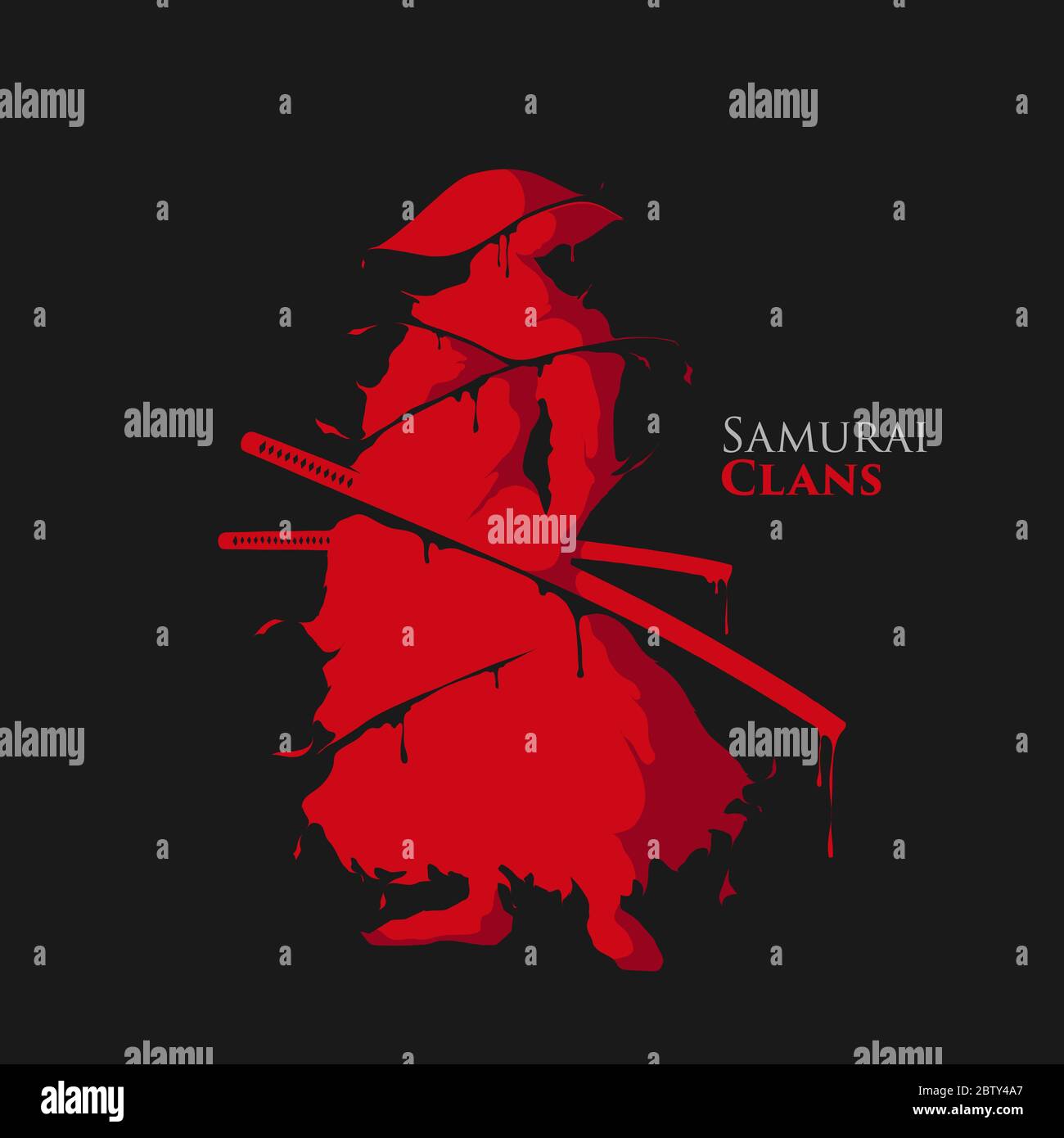 Samurai blood hi-res stock photography and images - Alamy