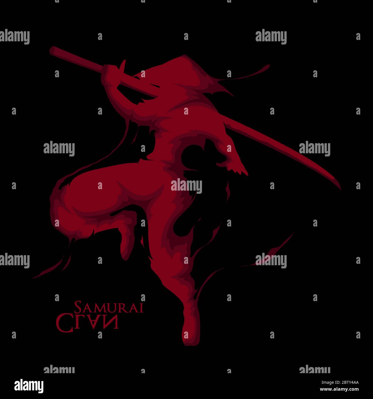 Samurai blood hi-res stock photography and images - Alamy