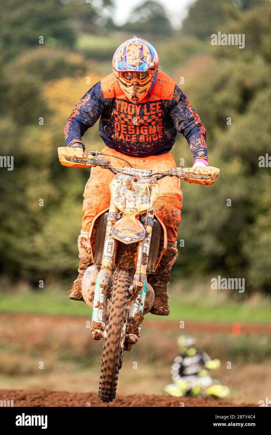 Amateur Motocross Racing Stock Photo - Alamy