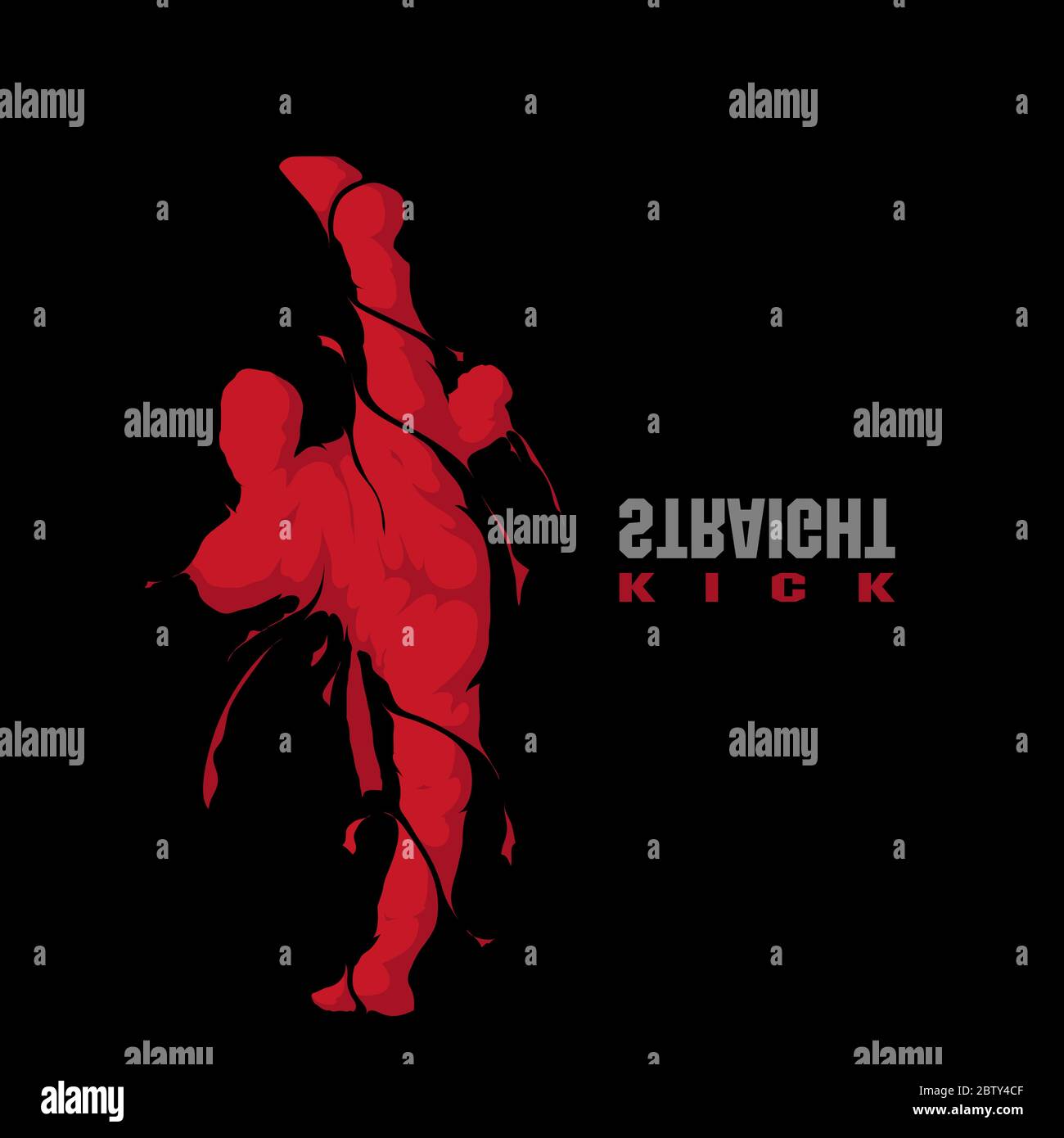 Straight kick hi-res stock photography and images - Alamy