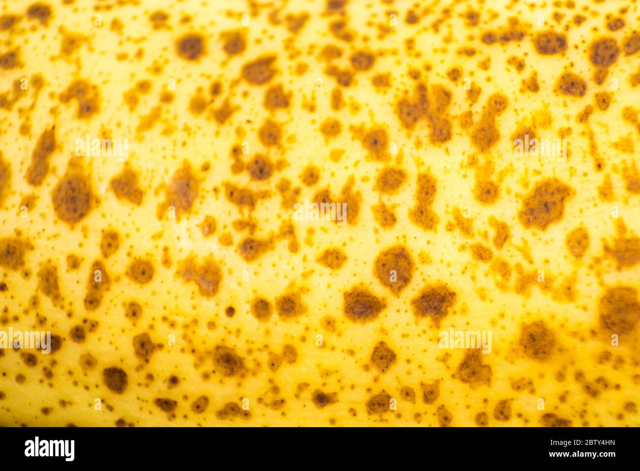 macro photo of a banana shell with black spots Stock Photo - Alamy