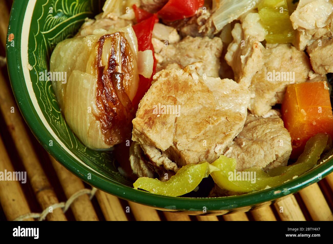 Pork Meat Korma, traditional Indian korma curries Stock Photo - Alamy