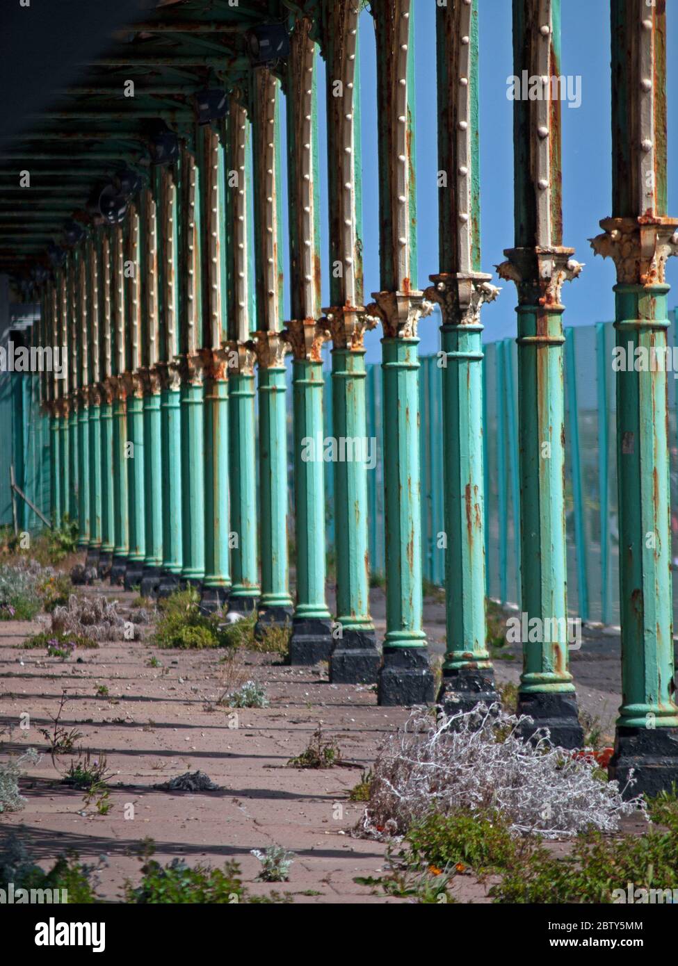The arches of Madeira Drive, Brighton Stock Photo - Alamy