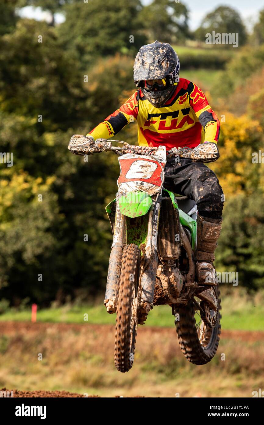 Amateur Motocross Racing Stock Photo - Alamy