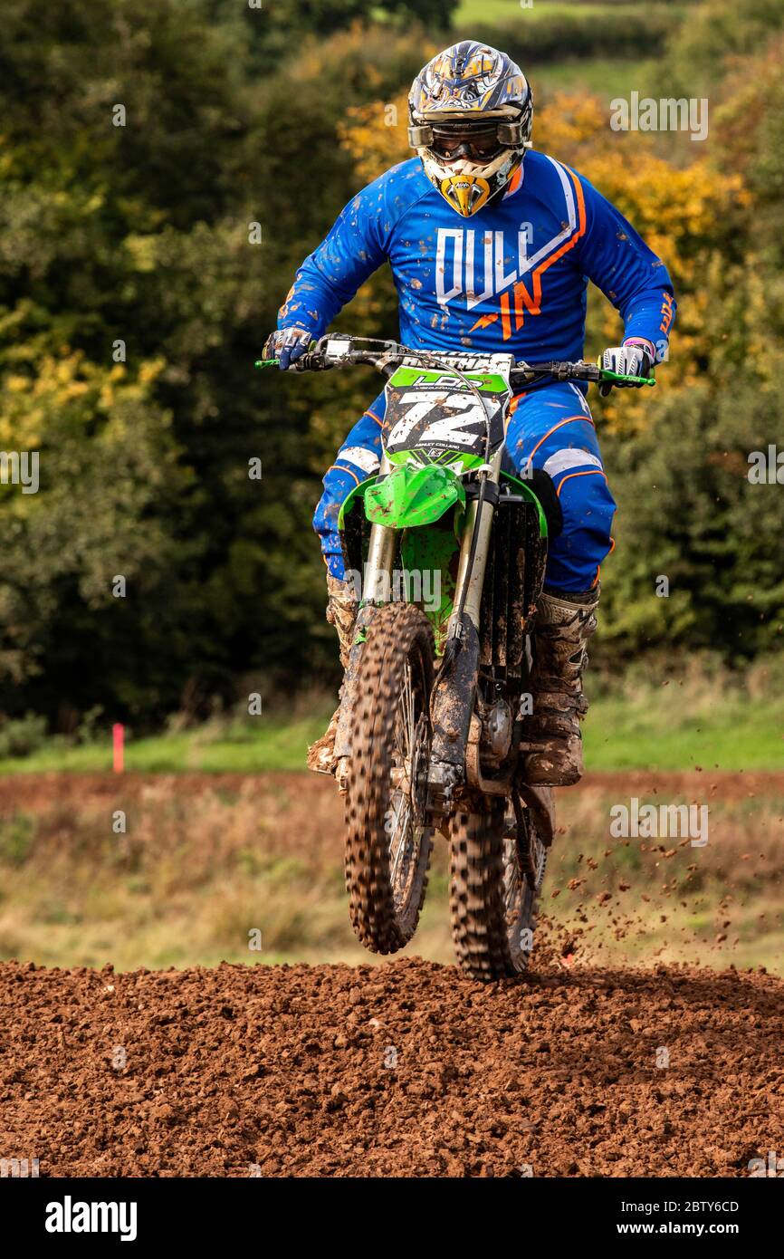 Amateur Motocross Racing Stock Photo - Alamy
