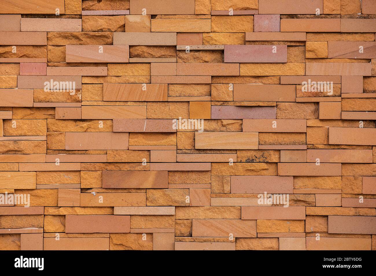 Sandstone bricks seamless of wall. Pattern continuous replication for ...