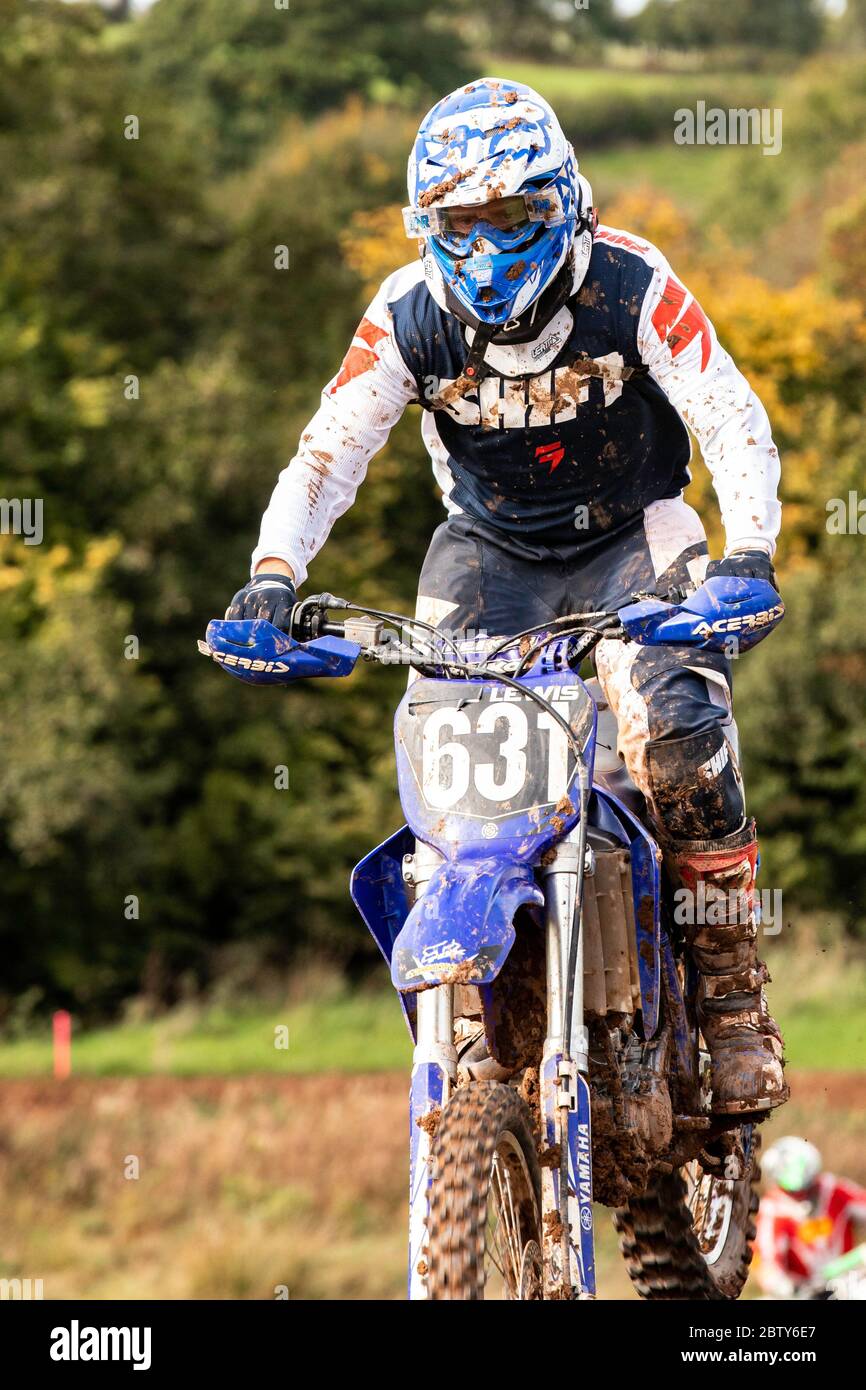 Amateur Motocross Racing Stock Photo - Alamy
