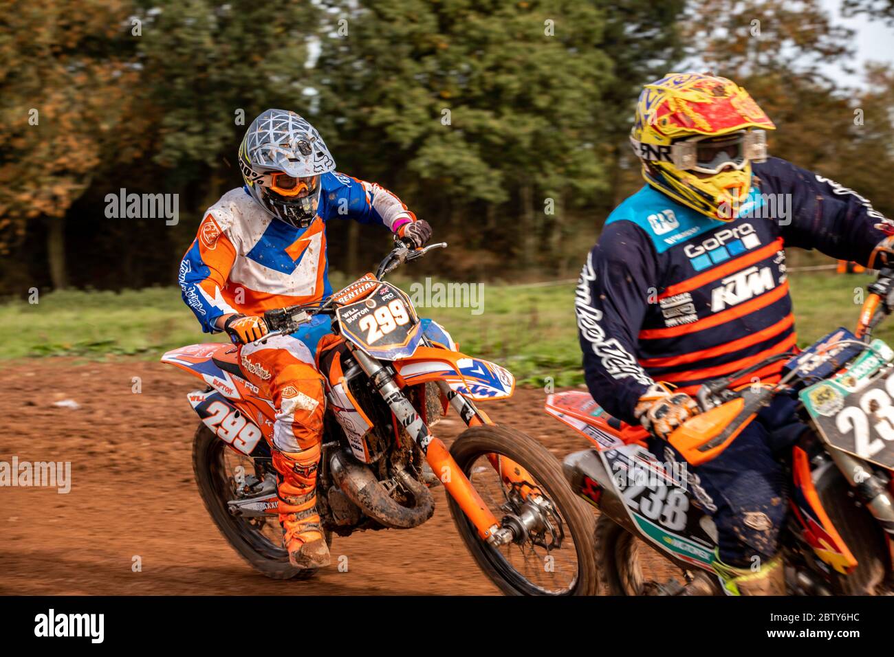 Amateur Motocross Racing Stock Photo - Alamy