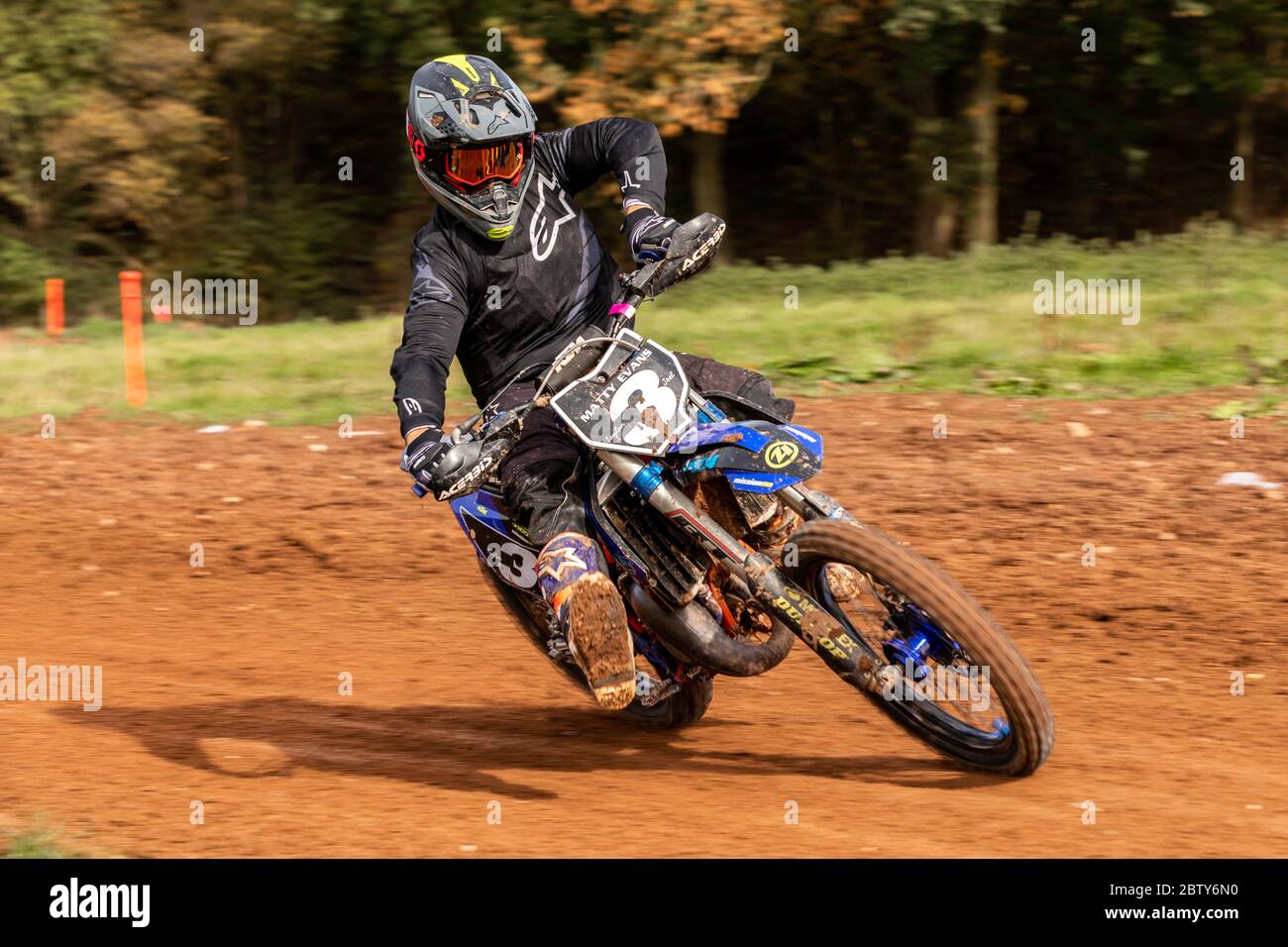 Amateur Motocross Racing Stock Photo - Alamy