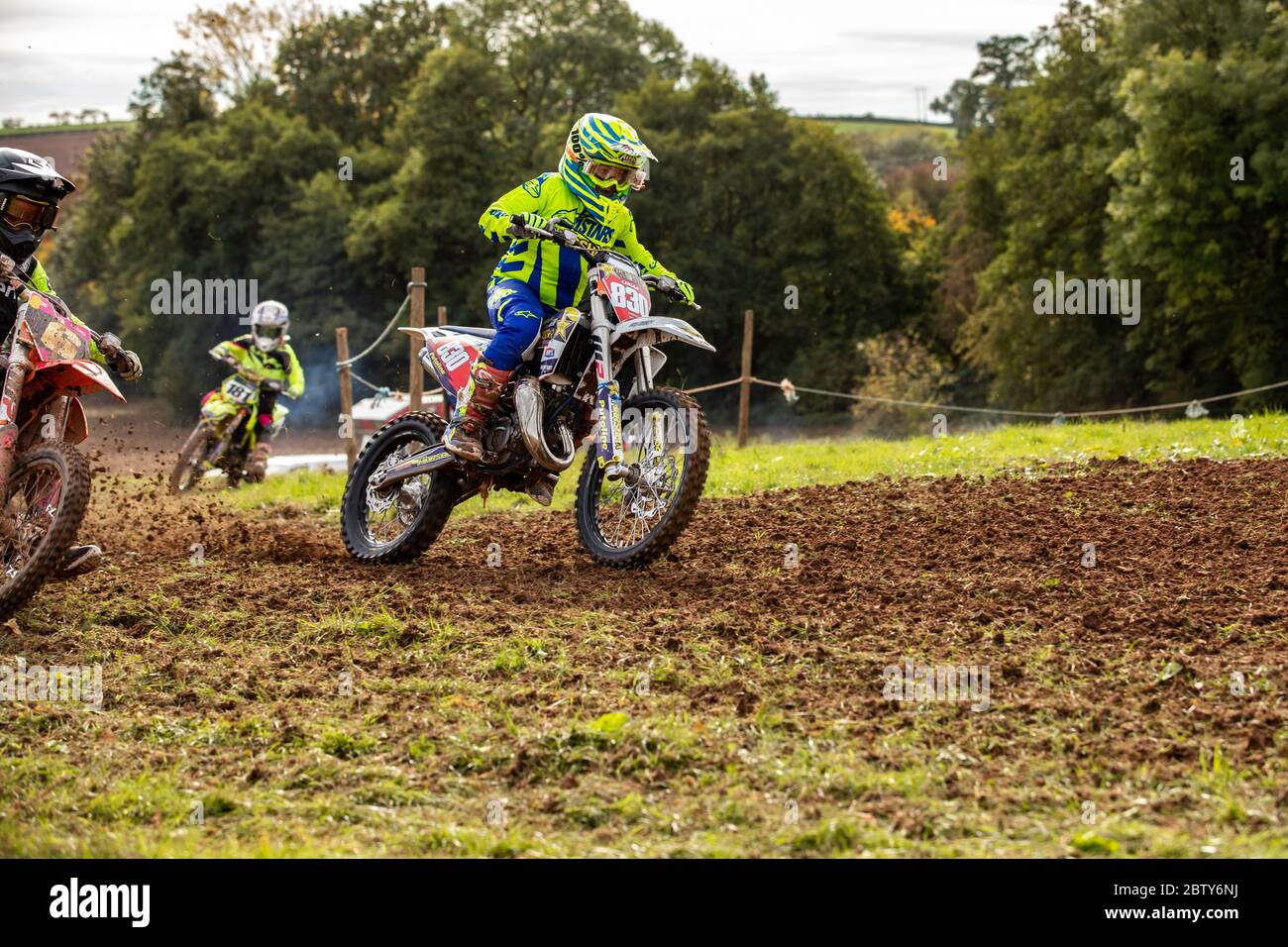 Amateur Motocross Racing Stock Photo - Alamy