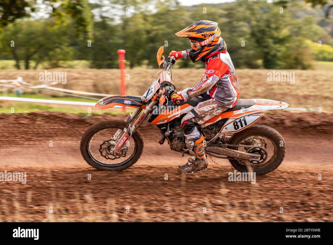 Amateur Motocross Racing Stock Photo - Alamy