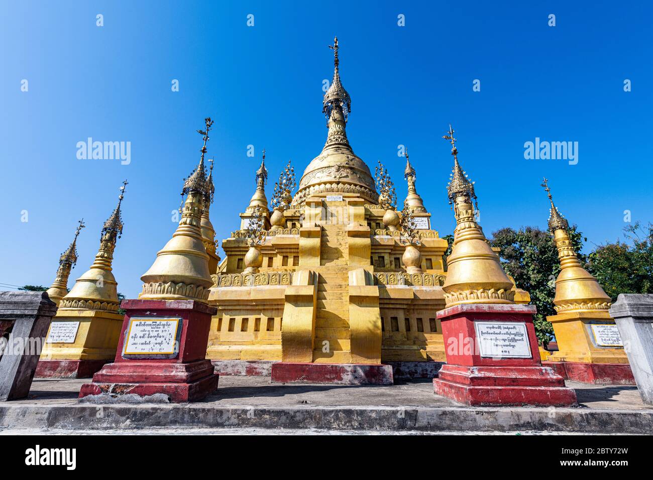Aung Zay Yan Aung Pagoda, Myitkyina, Kachin state, Myanmar (Burma ...