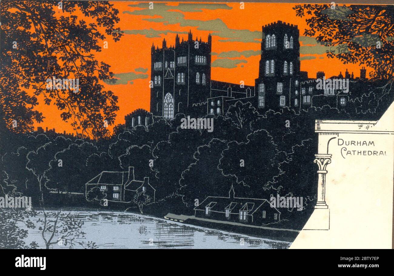 Durham Skyline Drawing