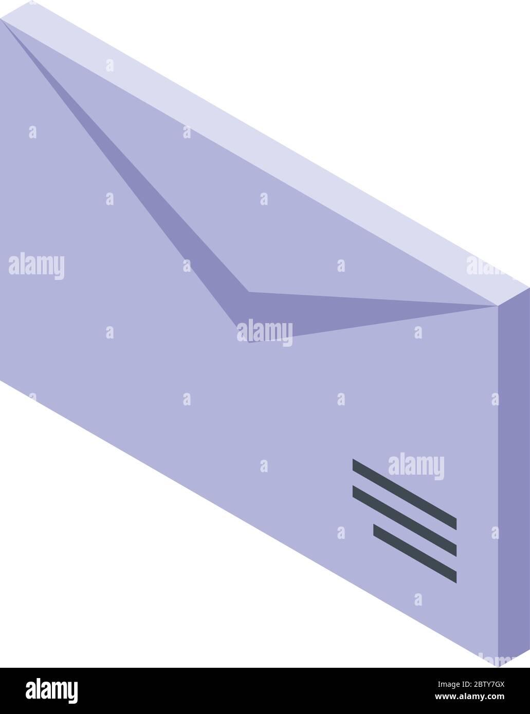 New mail manager icon, isometric style Stock Vector Image & Art - Alamy