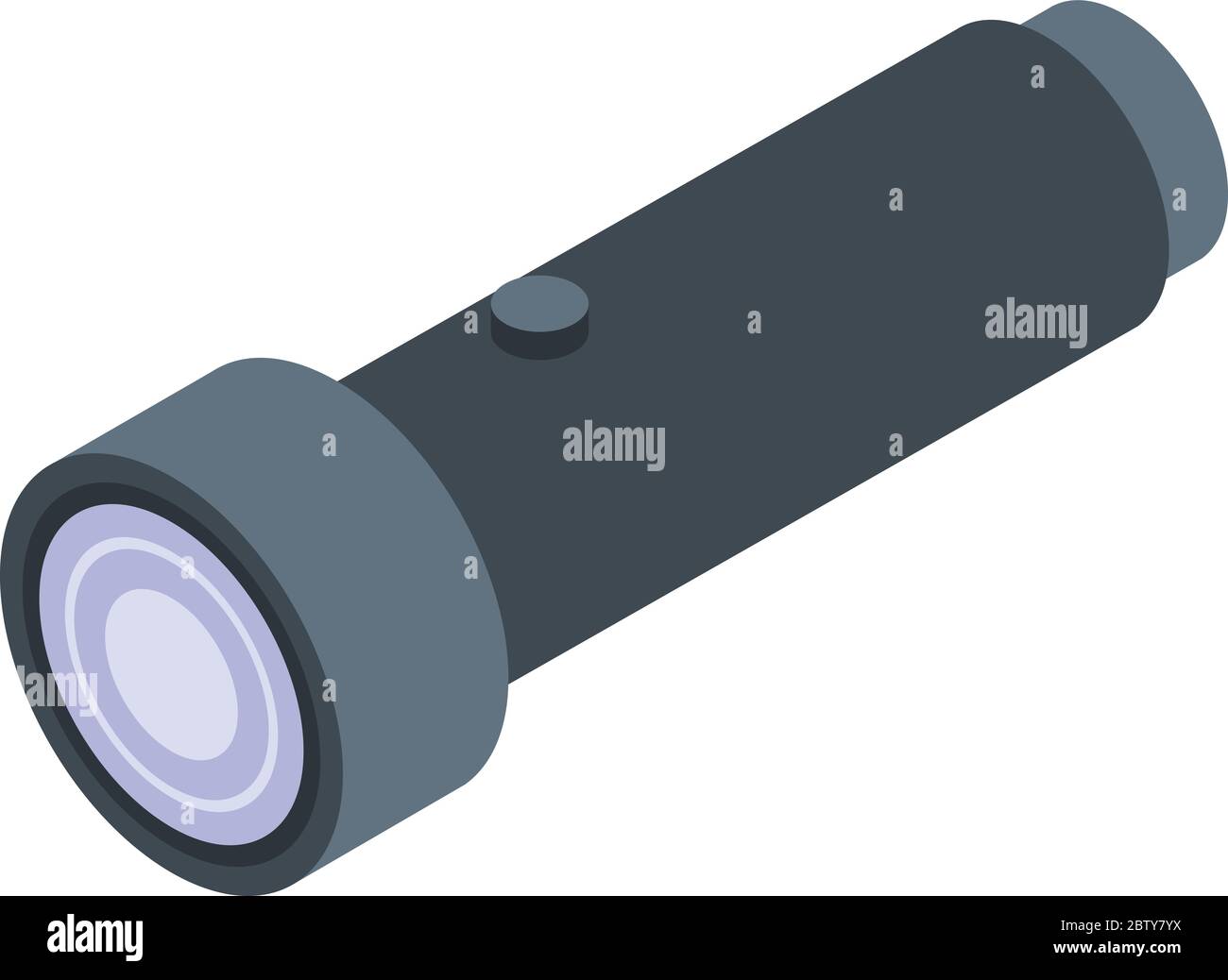 Flashlight icon, isometric style Stock Vector Image & Art - Alamy