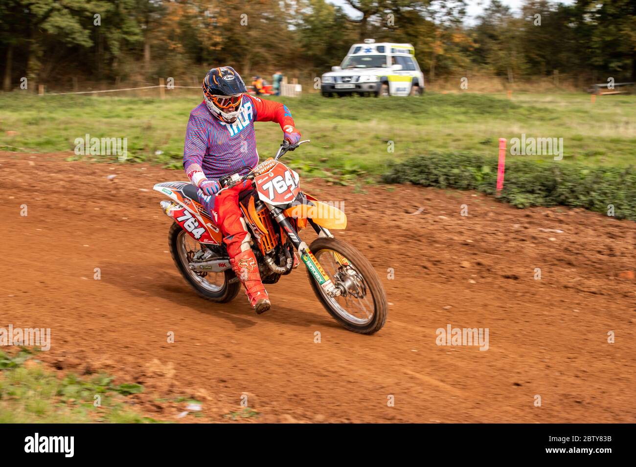 Amateur Motocross Racing Stock Photo - Alamy