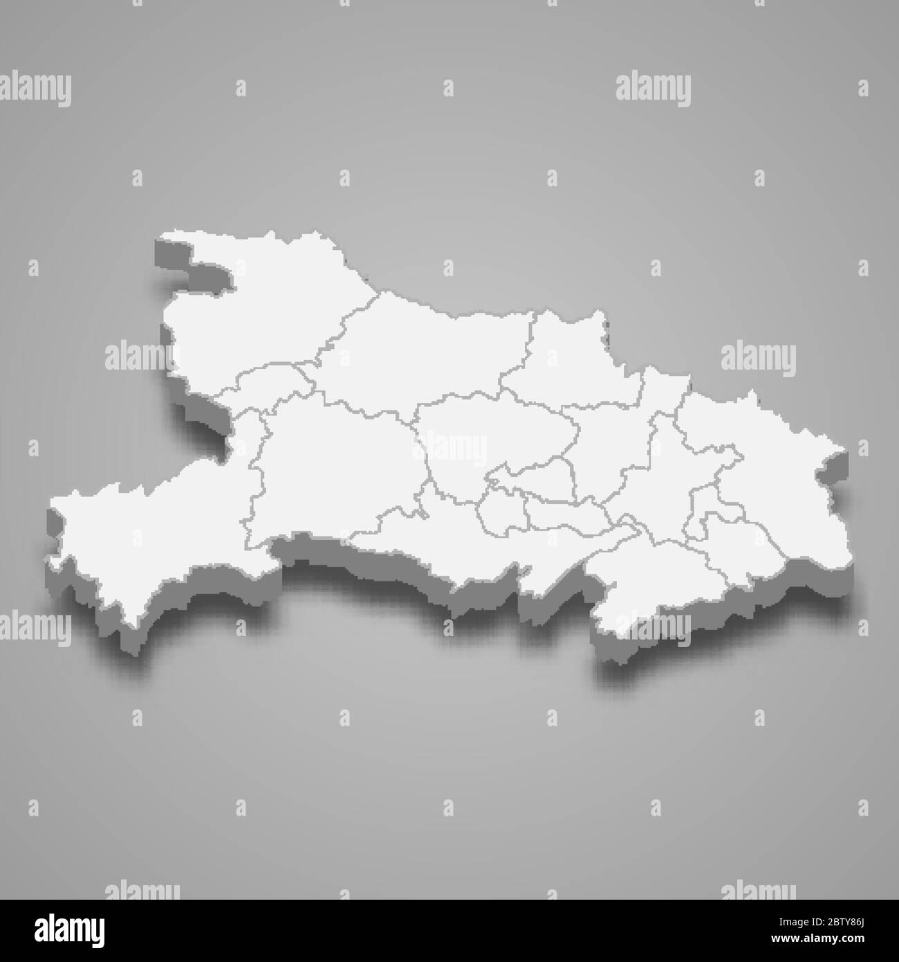 Map hubei province china Stock Vector Images - Alamy
