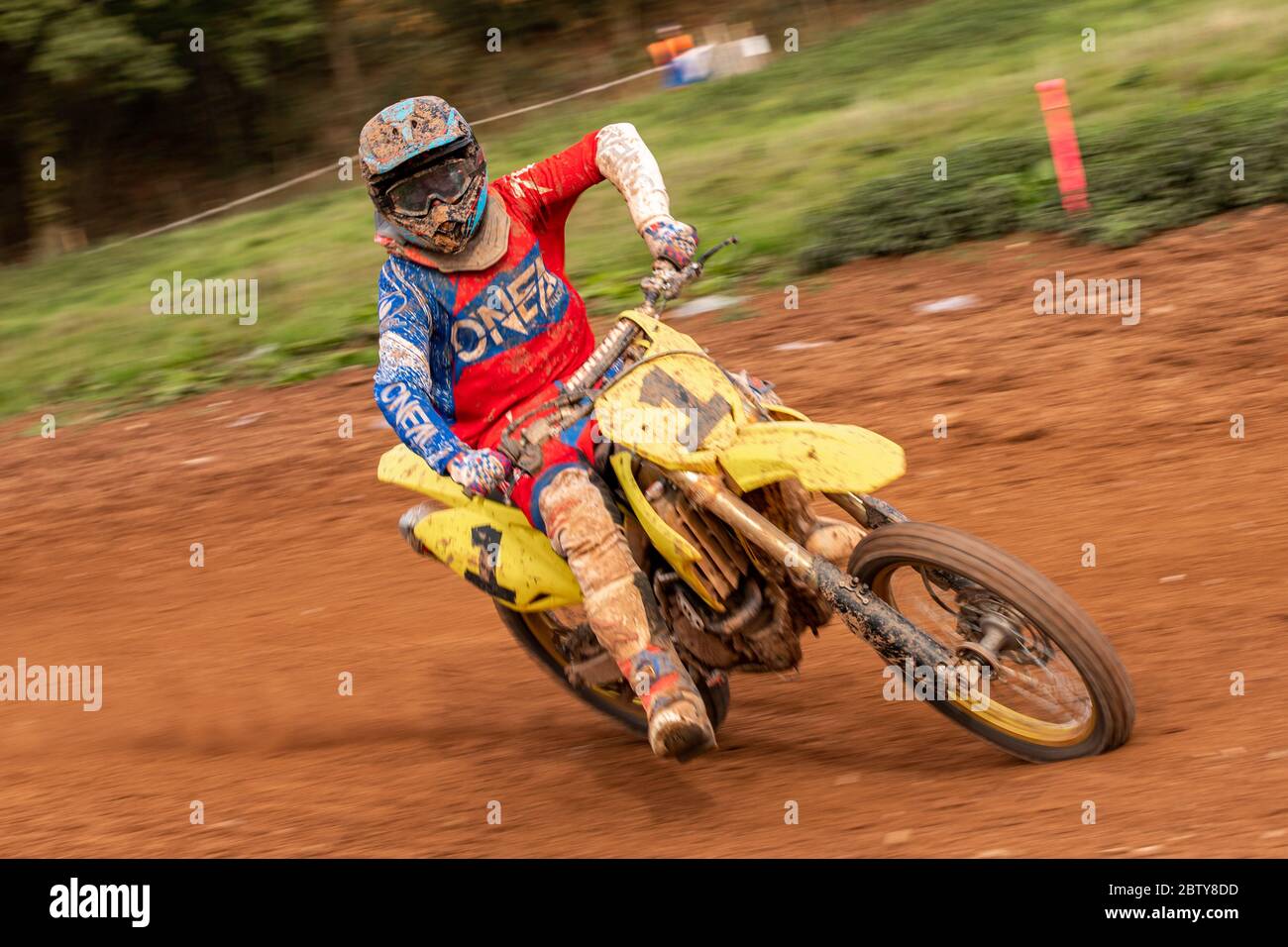 Amateur Motocross Racing Stock Photo - Alamy