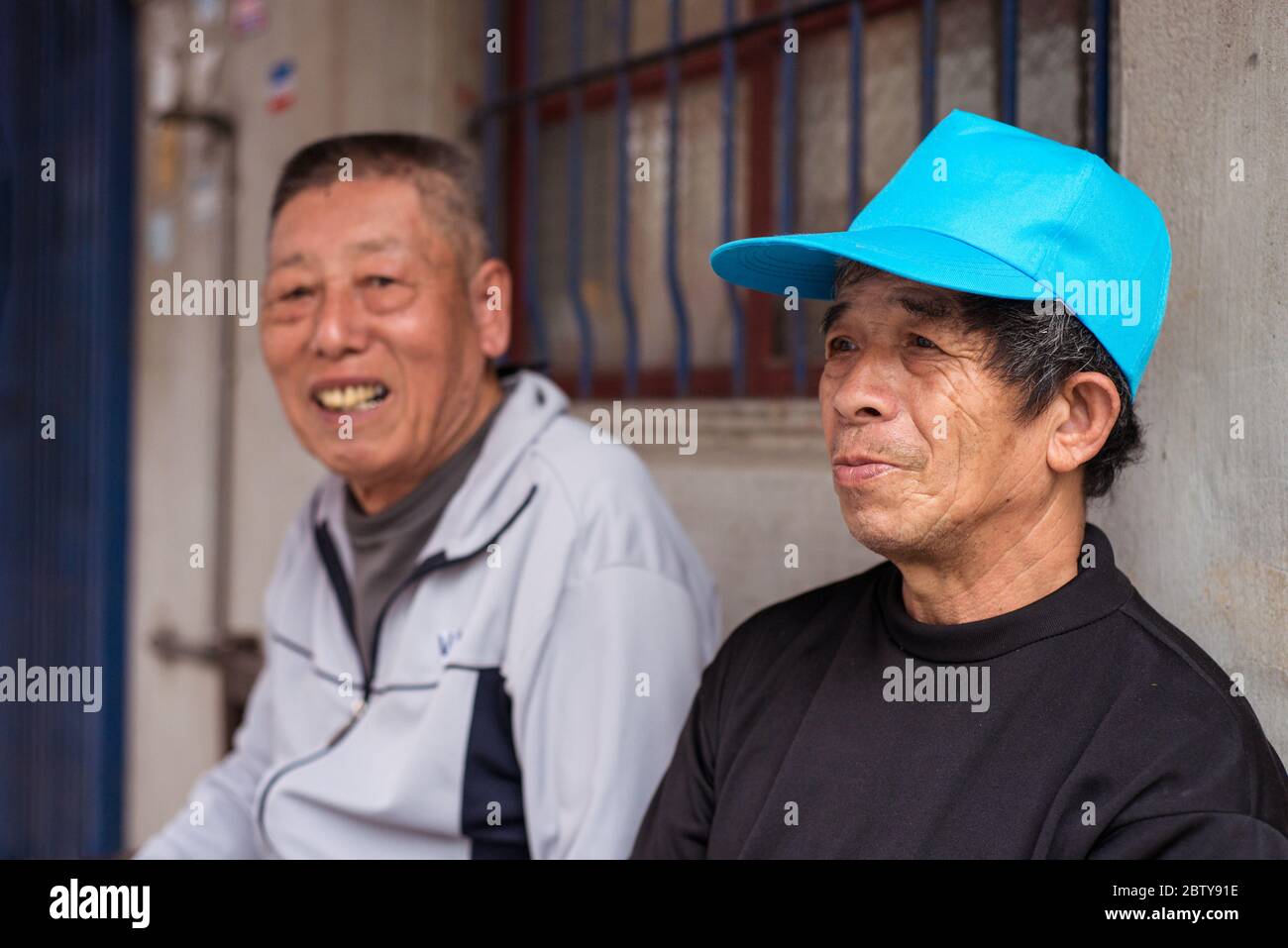 Hsinchu / Taiwan - September 15, 2019: Portrait of Taiwanese men in ...