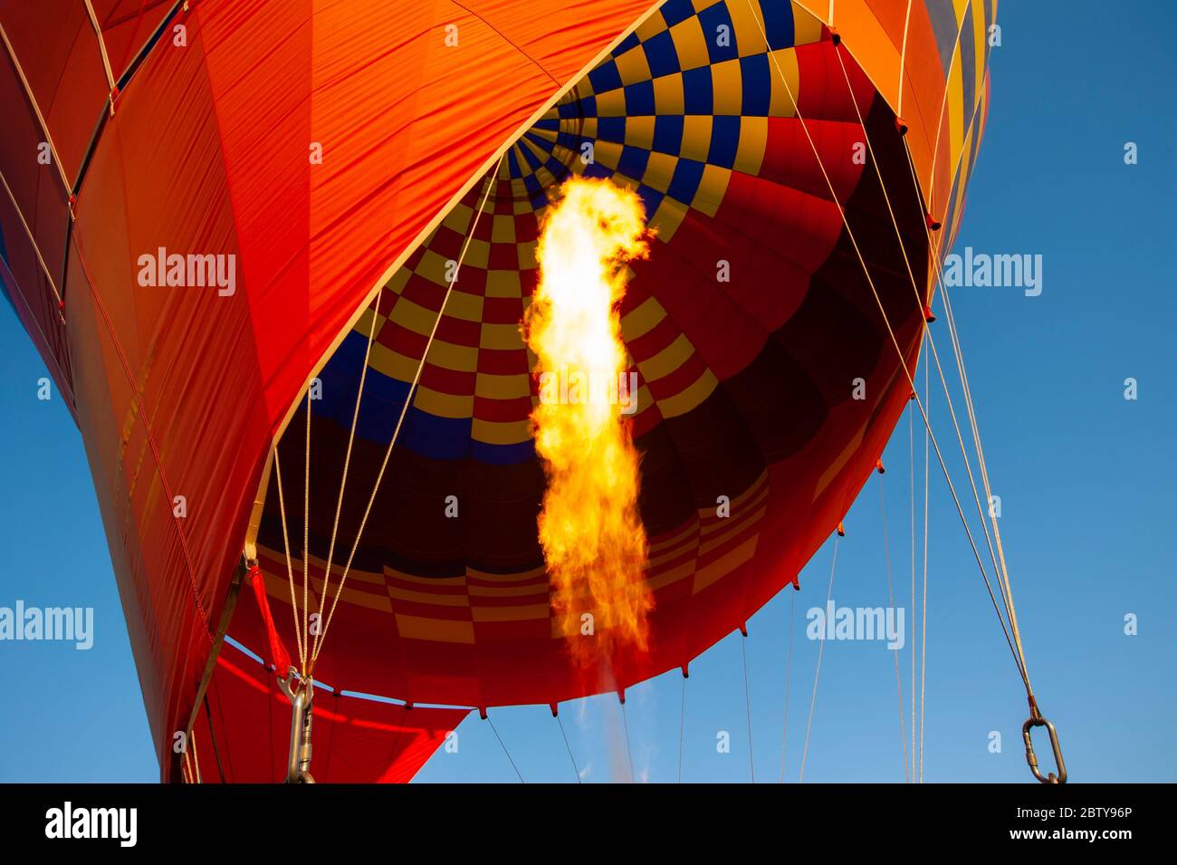 Hot air balloon propane burner hi-res stock photography and images - Alamy