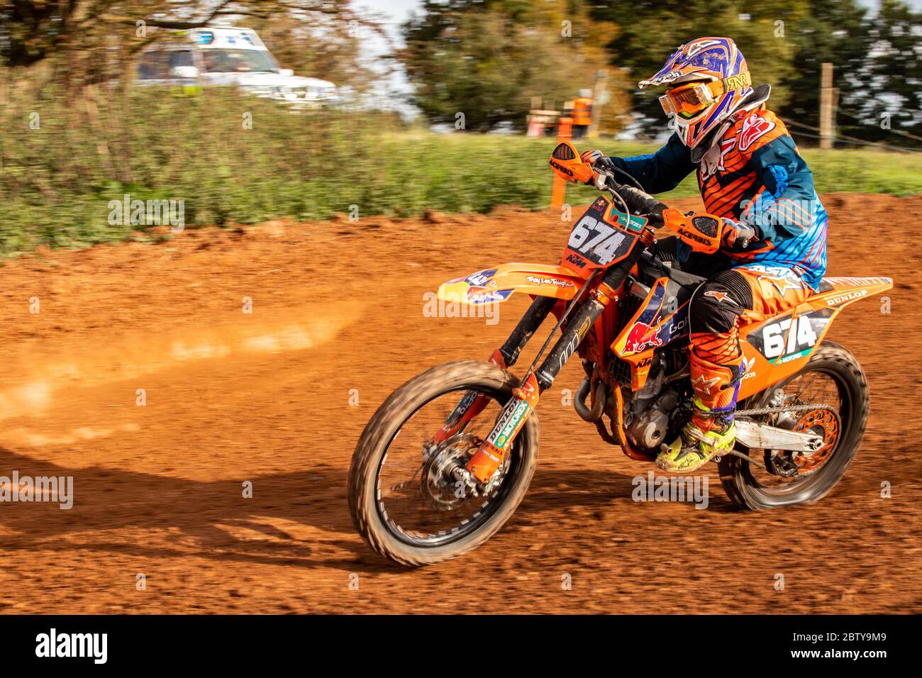 Amateur Motocross Racing Stock Photo - Alamy
