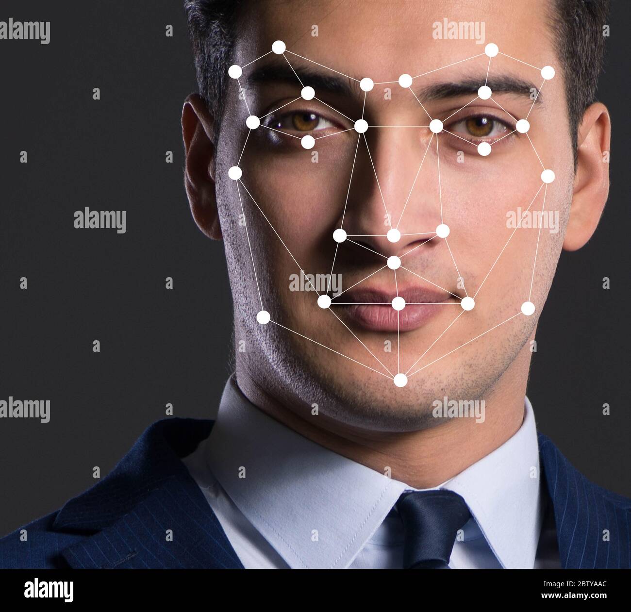 The concept of face recognition software and hardware Stock Photo - Alamy