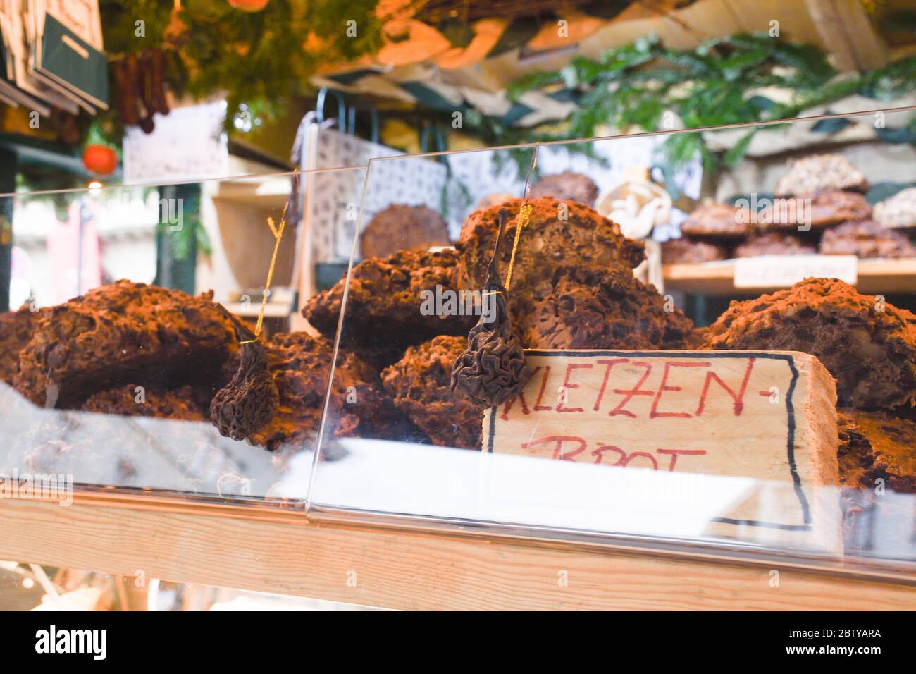 Kletzenbrot is a dough fruit bread and nuts. Swabian "Hutzelbrot" also ...