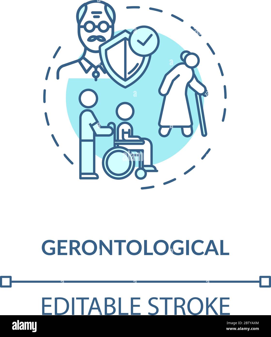 Gerontology Cut Out Stock Images & Pictures - Alamy