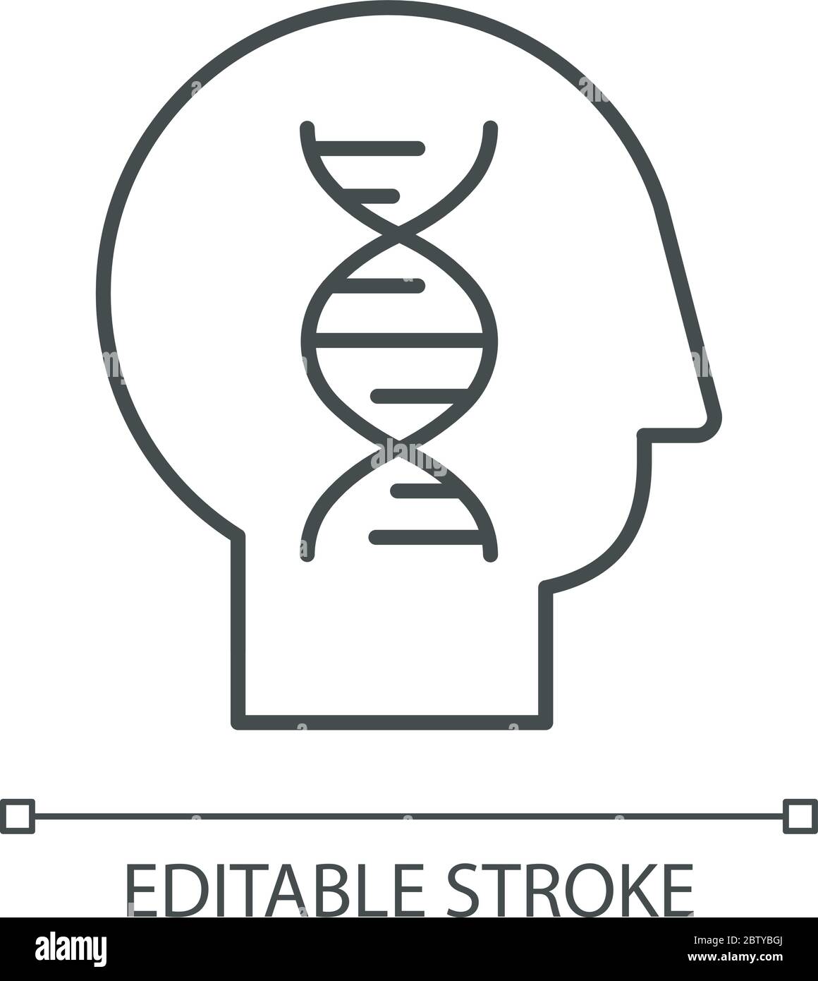 Human biology pixel perfect linear icon Stock Vector Image & Art - Alamy